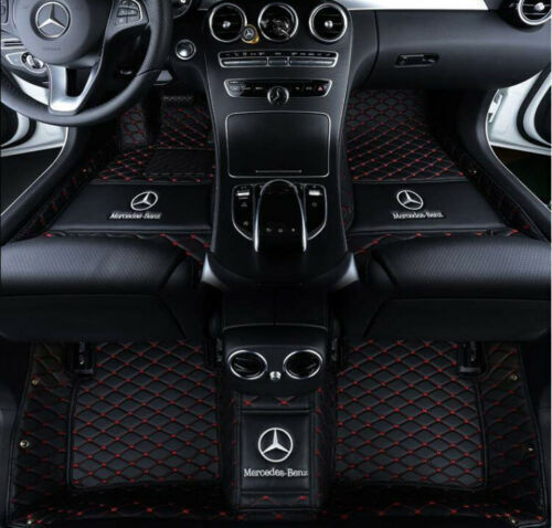 For Mercedes-Benz All Model Luxury Custom Waterproof Carpets Car Floor ...