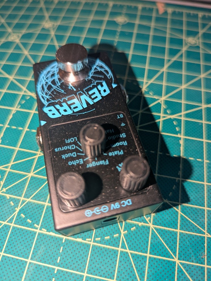 Mini Reverb Pedal True Bypass for Guitar Bass WIN!! Lots of Cool Tones ...