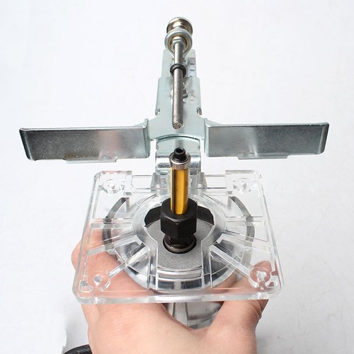 Router Edge Guide Fine-Tuning linear Guide Ruler For Fixed Base ...