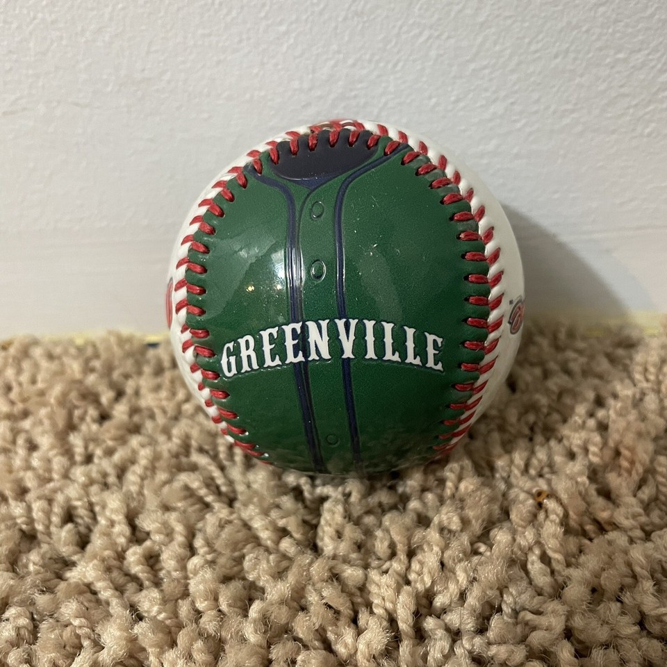 Greenville Drive Rawlings Minor League Collectible Baseball Green ...