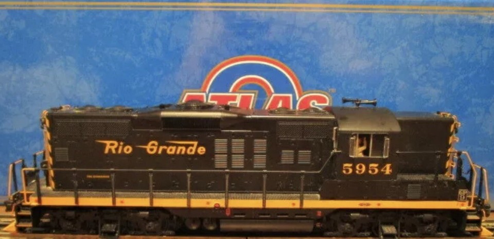 ATLAS O 3-RAIL W/ LIONEL TMCC DENVER RIO GRANDE GP-9 DIESEL ENGINE! O ...