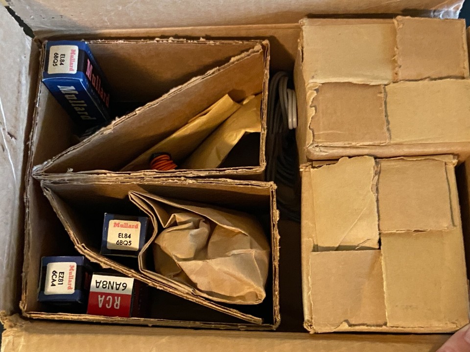 Unbuilt Heathkit AA-61 Kit Complete Amplifier w/ NOS Mullard EL84 6CA4 ...