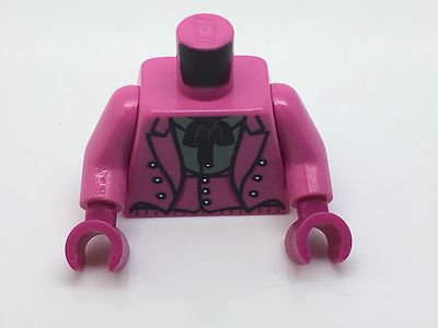 Lego Super Heroes Minifigure Torso The Joker - Dark Pink Suit #41 | eBay