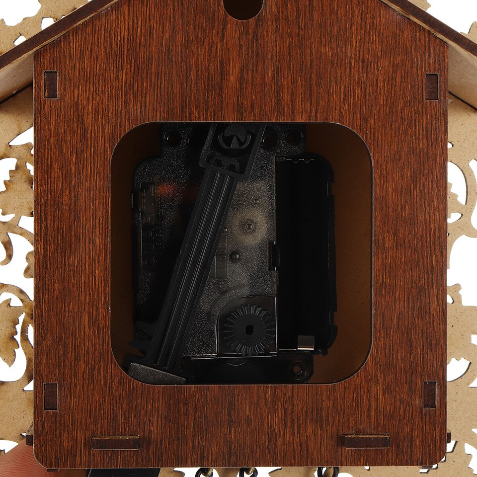 Classical Cuckoo Wall Clock Hanging Wooden Bird Clock Home Decor ...