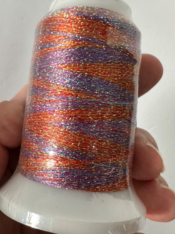 Glitter Superior Thread Decorative Serger Machine Halo 369 Fiesta | eBay