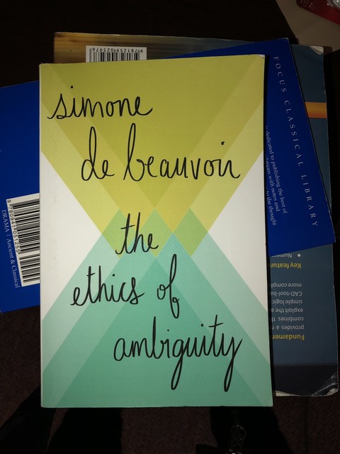 The ethics of ambiguity by simone de beauvoir - pnarhino