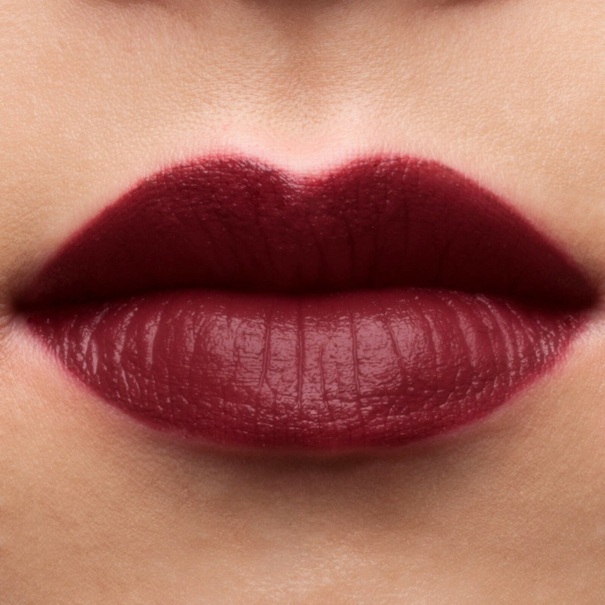 Dark Purple Red Lipstick