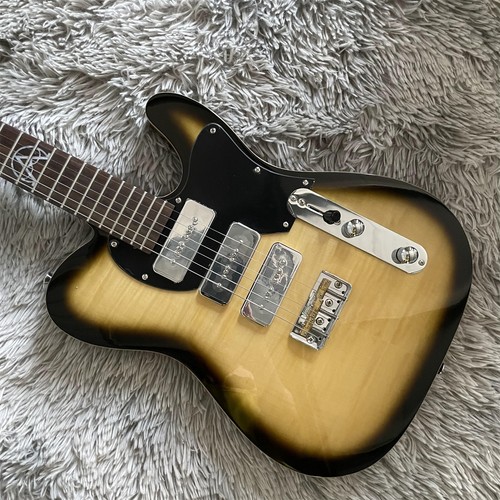 Flame Maple Top TL Electric Guitar 6 Strings Fixed Bridge Maple Neck ...