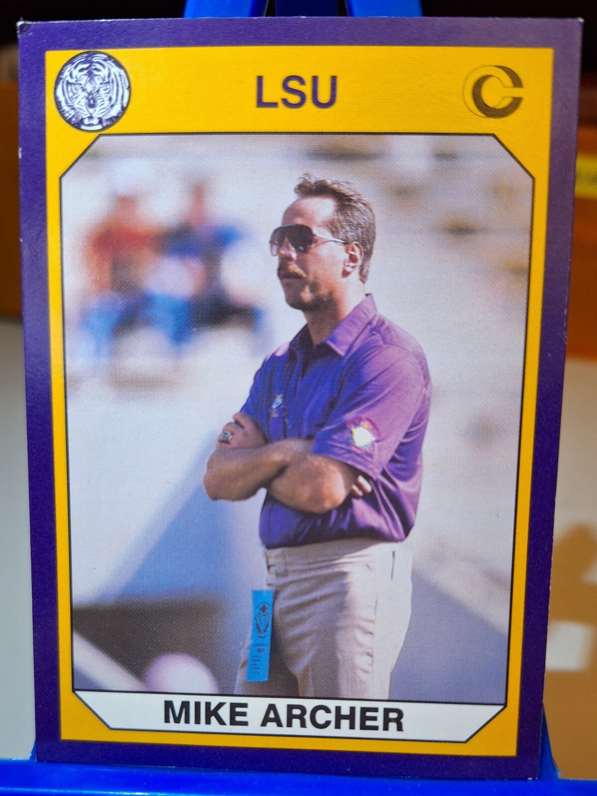 1990 Collegiate Collection LSU Tigers Coach Mike Archer #12 | eBay