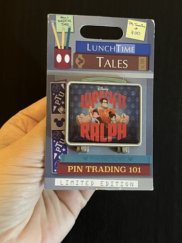 Wreck-It Ralph & Vanellope Lunch Box- Lunch Time Tales LE Disney Pin | eBay