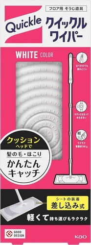 Kao QUICKLE WIPER Floor Cleaning Mop Starter Set Body + sheets | eBay Australia