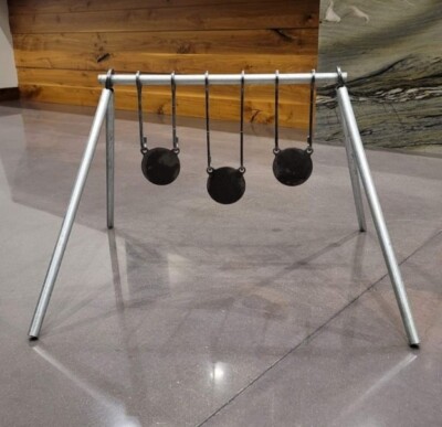 USA MADE AR500 Steel Shooting Targets 4" Gongs Hooks Connectors 3/8 ...