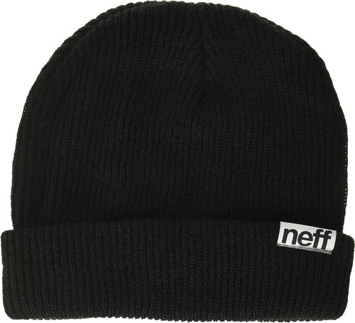 Neff Fold Beanie Hat for Men and Women One Size, Black 846490021442 | eBay