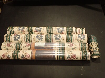 Vintage Maxwell wallpaper - 2 double rolls PLUS partial - purple ...
