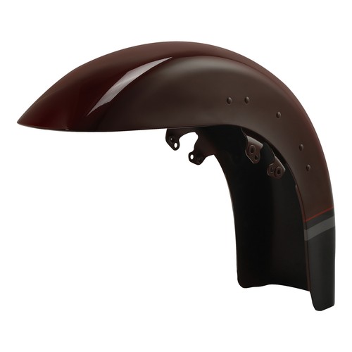 Front Fender Fit For Harley CVO Street Road Glide 14-24 Black Forest ...