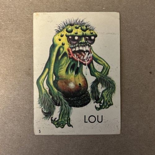 1965 Topps Ugly Stickers Card #5 | eBay