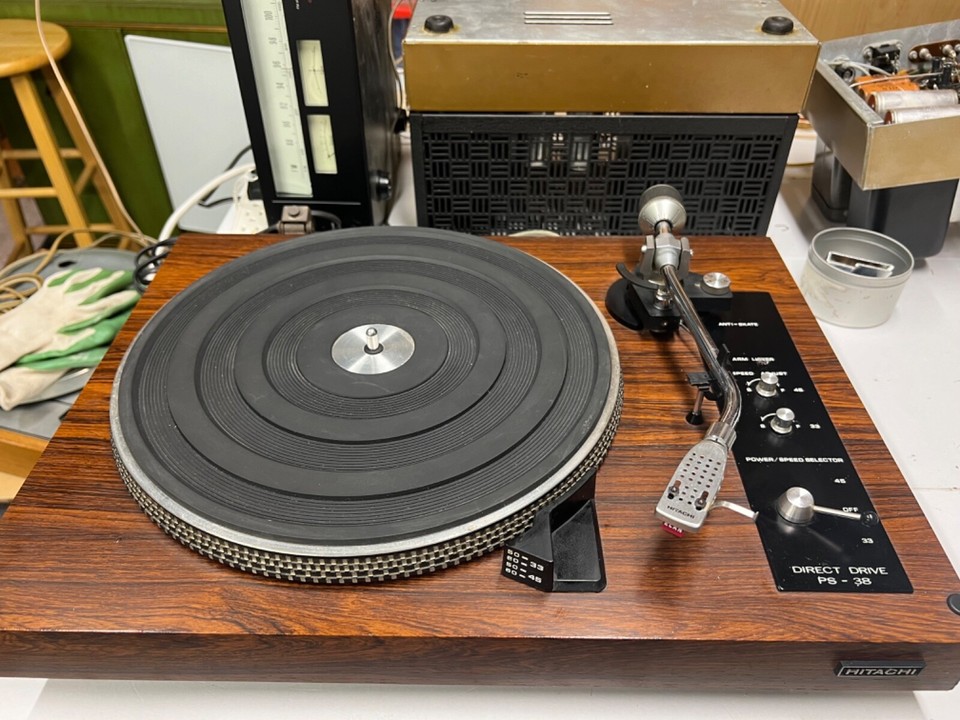 Hitachi beautiful PS38 turntable | eBay