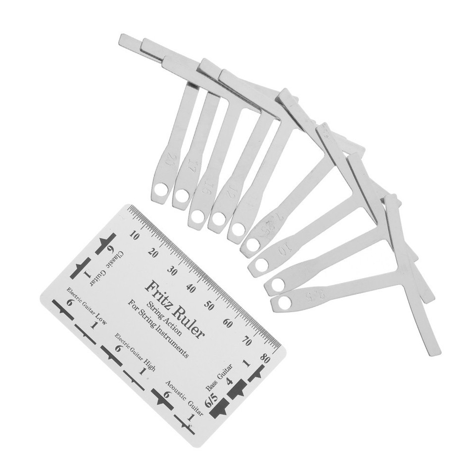 Precision Guitar String Action Gauge Understring Radius Measurement ...