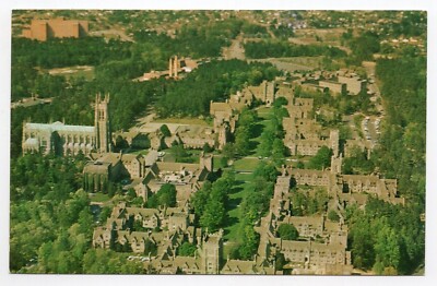 1960s? Chrome - Aerial View, Duke University - Durham, North Carolina ...