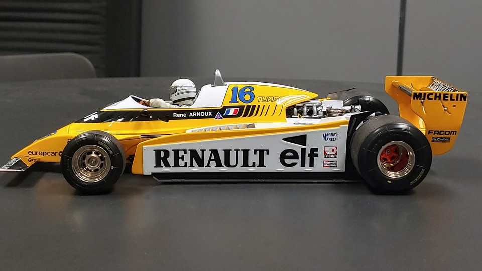 1/18 Exoto Renault RE20 Turbo #16, 1980, Rene Arnoux | eBay