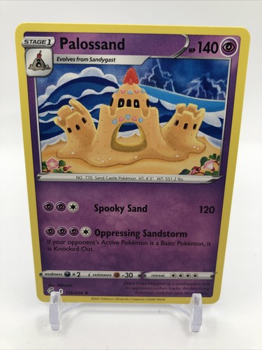 Palossand 126/264 Rare 2021 Fusion Strike Pokémon NM Mint | eBay