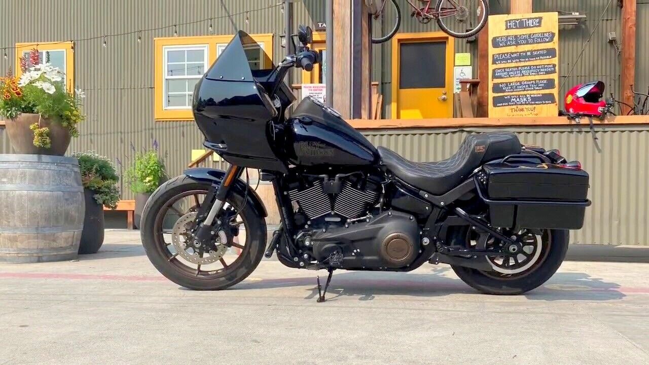 HD FXR FXRT FXRP FXRD FXDL Grand Touring FXRP Police Saddlebags Pannier ...