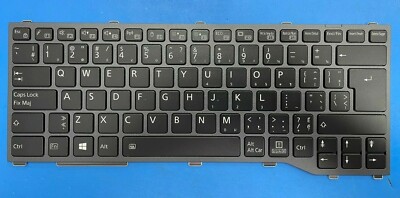 FUJITSU LIFEBOOK T937 T938 T939 KEYBOARD with BACKLIT BLACK ENGLISH ...