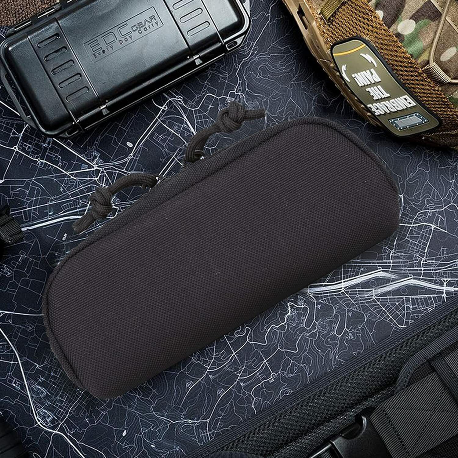 Tactical Molle Eyeglasses Box Shockproof Protective Sunglasses Case ...