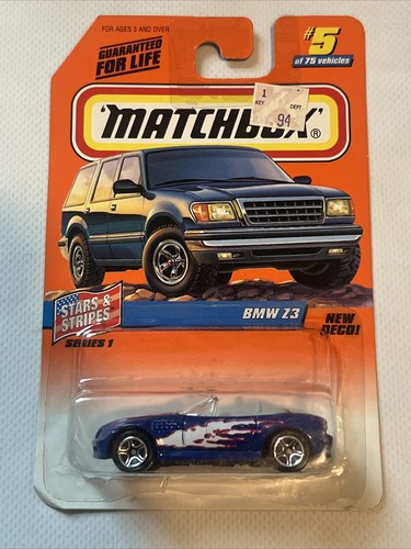 1998 MATCHBOX #5 BMW Z3 - STARS & STRIPES SERIES 1 D1 | eBay