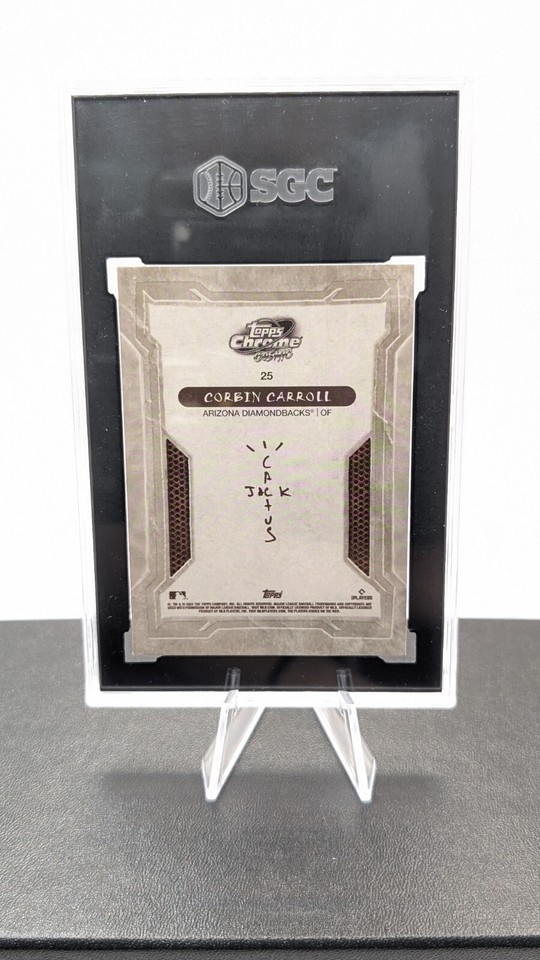 2024 TOPPS CHROME COSMIC X CACTUS JACK TRAVIS SCOTT - Corbin Carroll ...