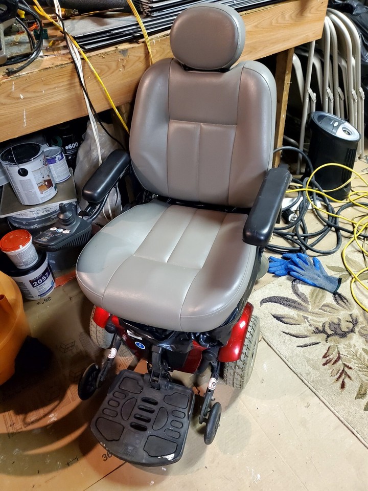 Pride Jet 3 Ultra Mobility Power Wheel Chair with charging cable | eBay