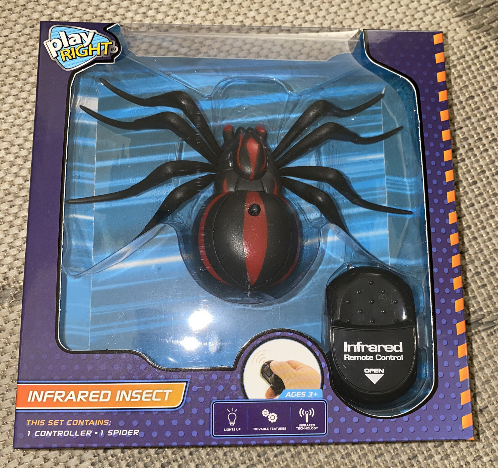Play Right Infrared Insect RC Spider Remote Control | eBay