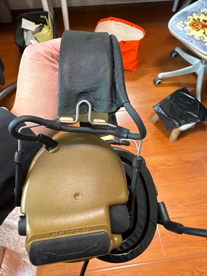 3M Peltor ComTac 3 Hearing Defender Headset - Tan (With Gel Cups) | eBay