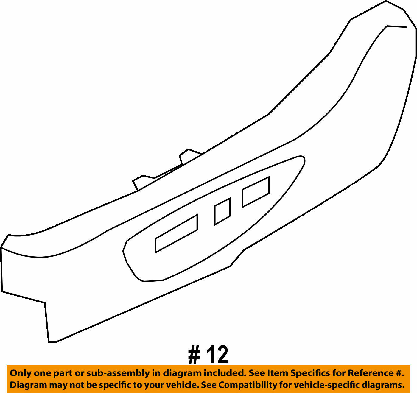 Genuine Seat Power Switch Outer Cover 2016 to 2021 Tucson Passenger's ...