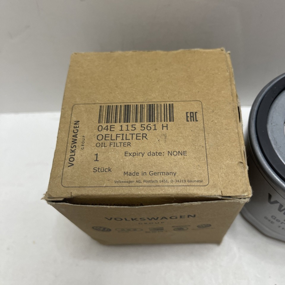 Volkswagen Oil Filter 04E 115 561 H ORIGINAL MADE IN GERMANY | eBay