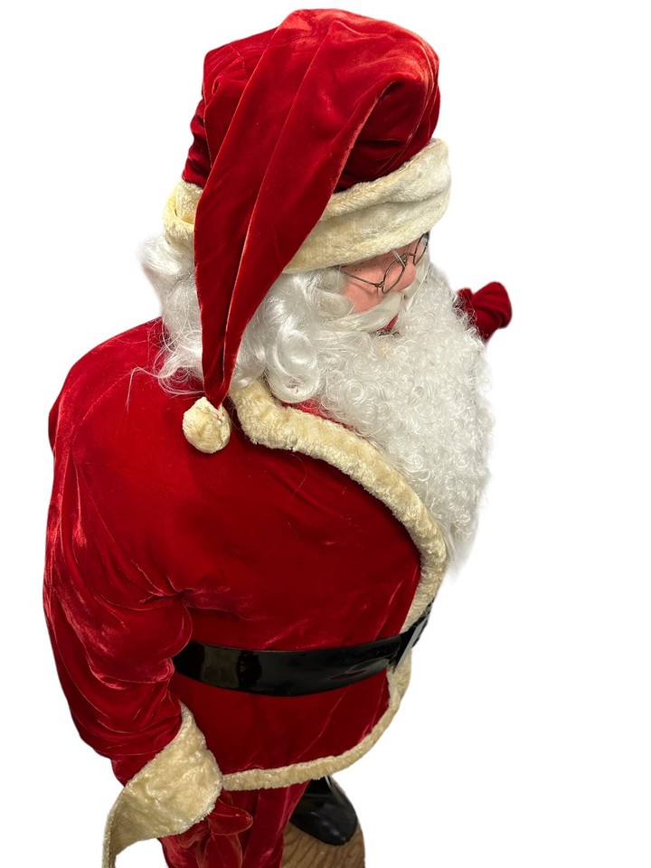 Vintage 1959 Harold Gale Lifesize 5Ft Santa Claus Store Display Home Decor | eBay