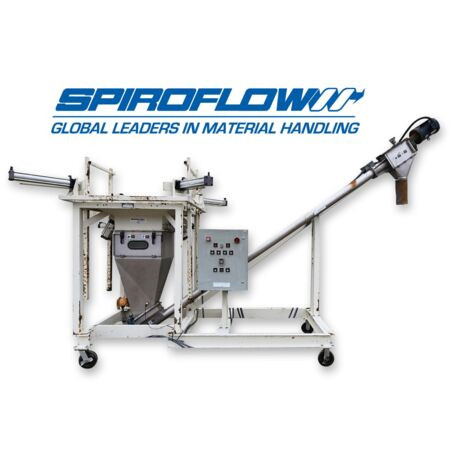 Used 2-Ton Spiroflow Type 2 FIBC Bulk Bag Portable Unloader Discharger Super Sac | eBay