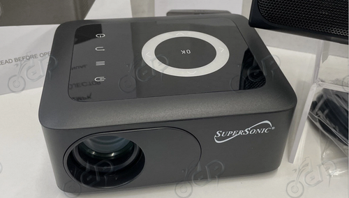 Supersonic Ultimate Soundbar Projector Combo with Bluetooth and RGB LED ...