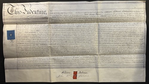 1873 Indenture; Brabourne Lees, Ridgeway, Brabourne, Kent; Bateman ...