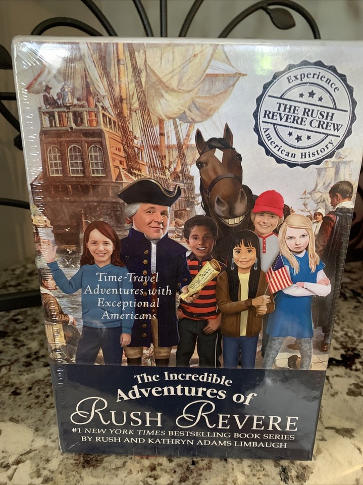 RUSH REVERE Boxed Gift Set of 5 Hardcover Books Limbaugh Sealed ...