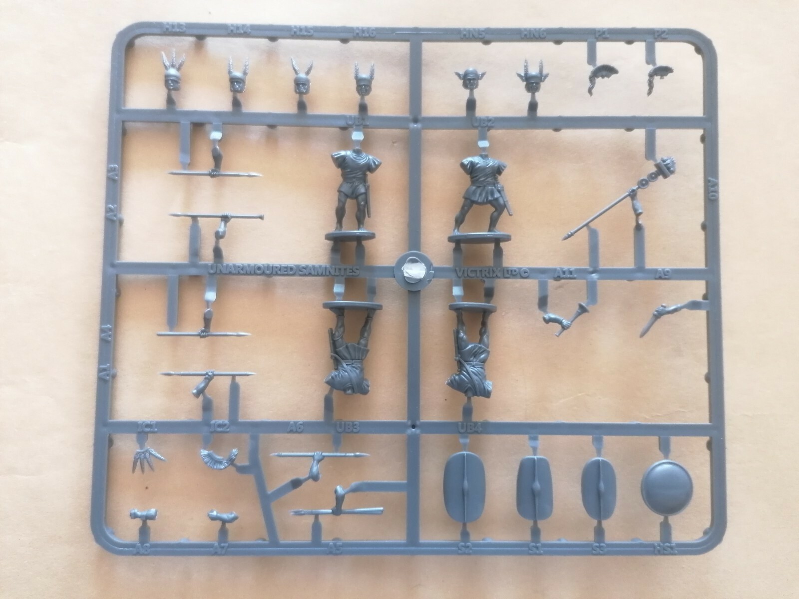 Unarmoured Samnites Sprue - 28mm Victrix - VXA016 for sale online | eBay