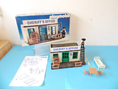 Western Playmobil 3423 Sherrif's Office Original Box | eBay