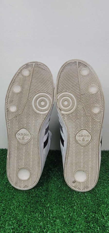 Adidas Originals Basket Profi High Top Trainers White Leather size 9 ...
