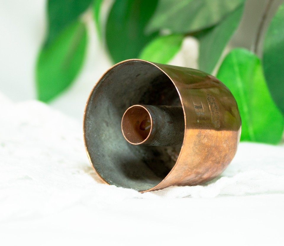 Antique Copper Mold Miniature Pipe Kitchen Collectable | eBay