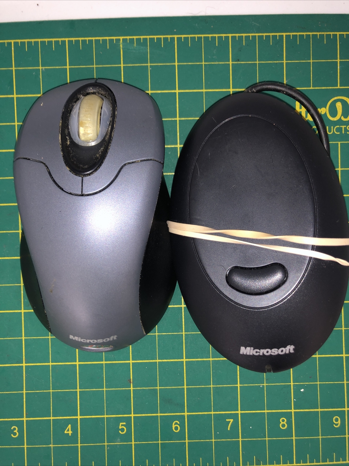 Microsoft Wireless Optical Mouse 2.0A (1008) with USB Receiver (1013 ...
