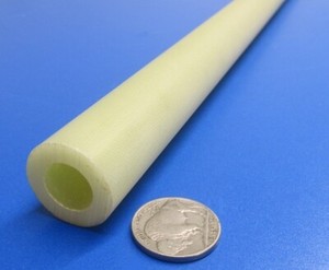 * Garolite G10FR4 Tube 3/4" OD x 3/8" ID x 3/16" Wall, 42-48" RL-5041 1 ...