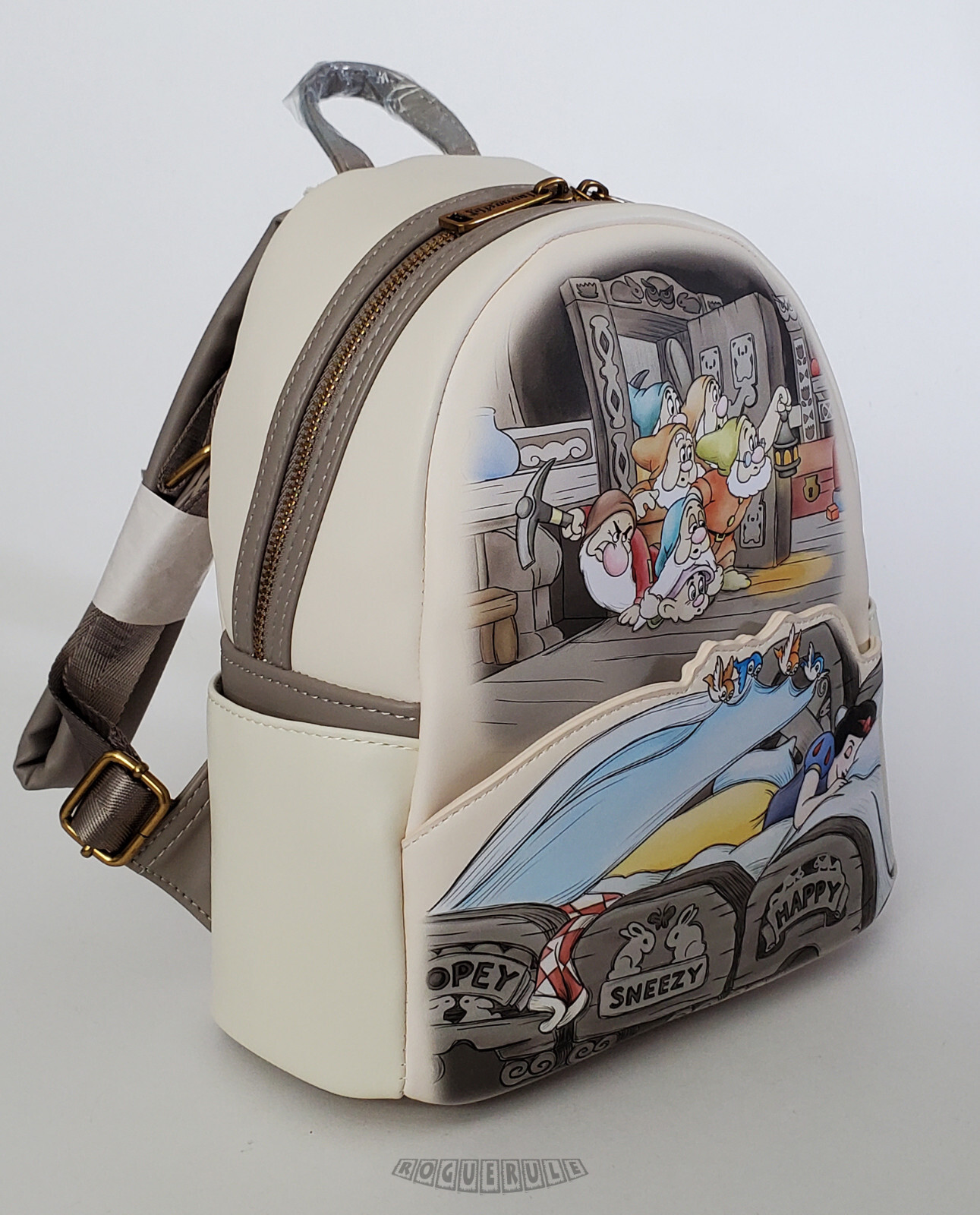 🚦Loungefly Disney Snow White & The Seven Dwarfs Sleeping Mini Backpack ...