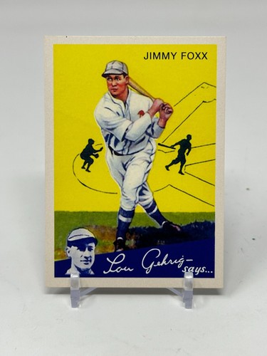 2011 Topps CMG Reprints Baseball Jimmy Foxx Card #CMGR-15 | eBay