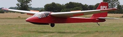 T-49 Capstan Slingsby Glider T49 Airplane Wood Model Replica Big Free ...