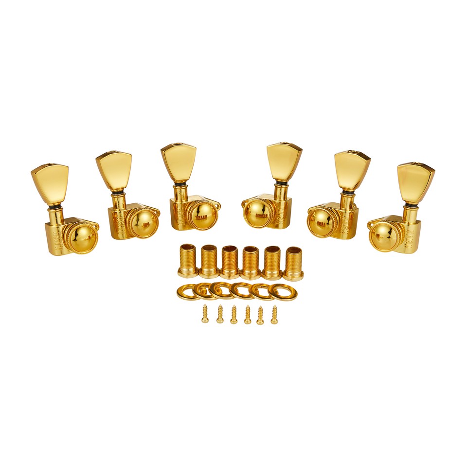 3x3 Guitar Locking Tuners Locking Tuning Keys w/ Keystone Buttons for ...